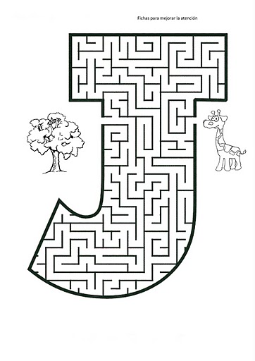 LABERINTOS DEL ABECEDARIO